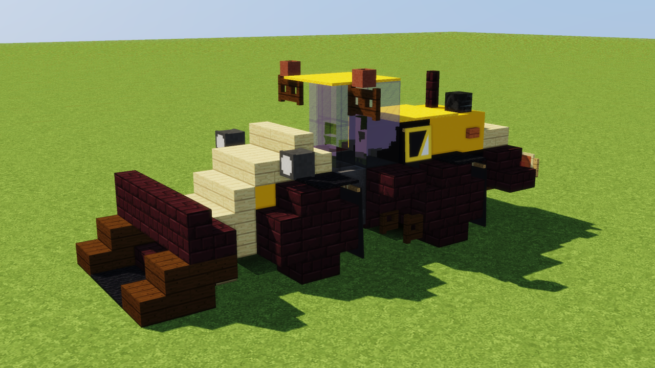 New Holland Wheel Loader Minecraft Map