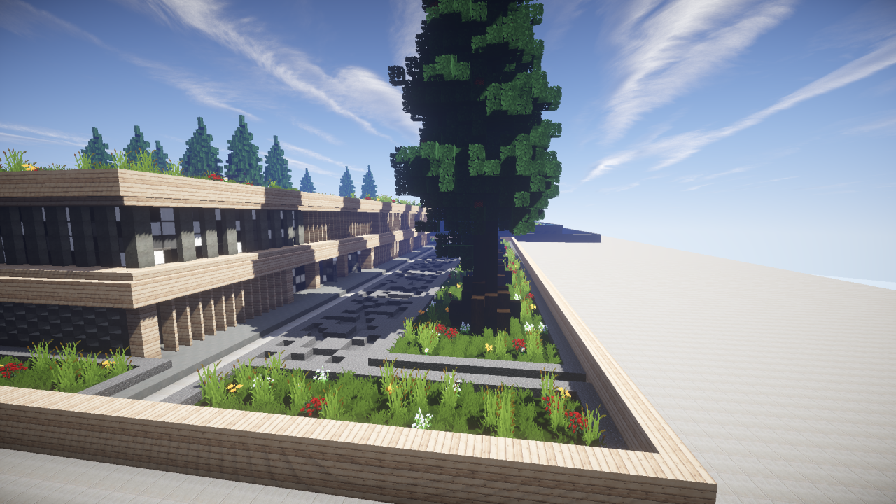 Delta C.L. - Multipurpose Hall Minecraft Map