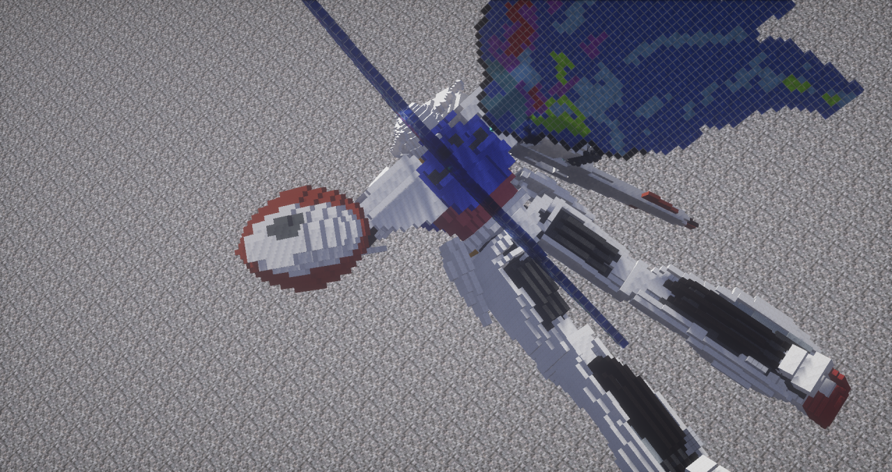 Turn A Gundam Minecraft Map