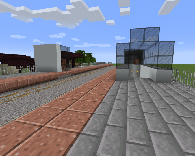 Poznań Garbary PKP station/Stacja kolejowa Poznań Garbary Minecraft Map