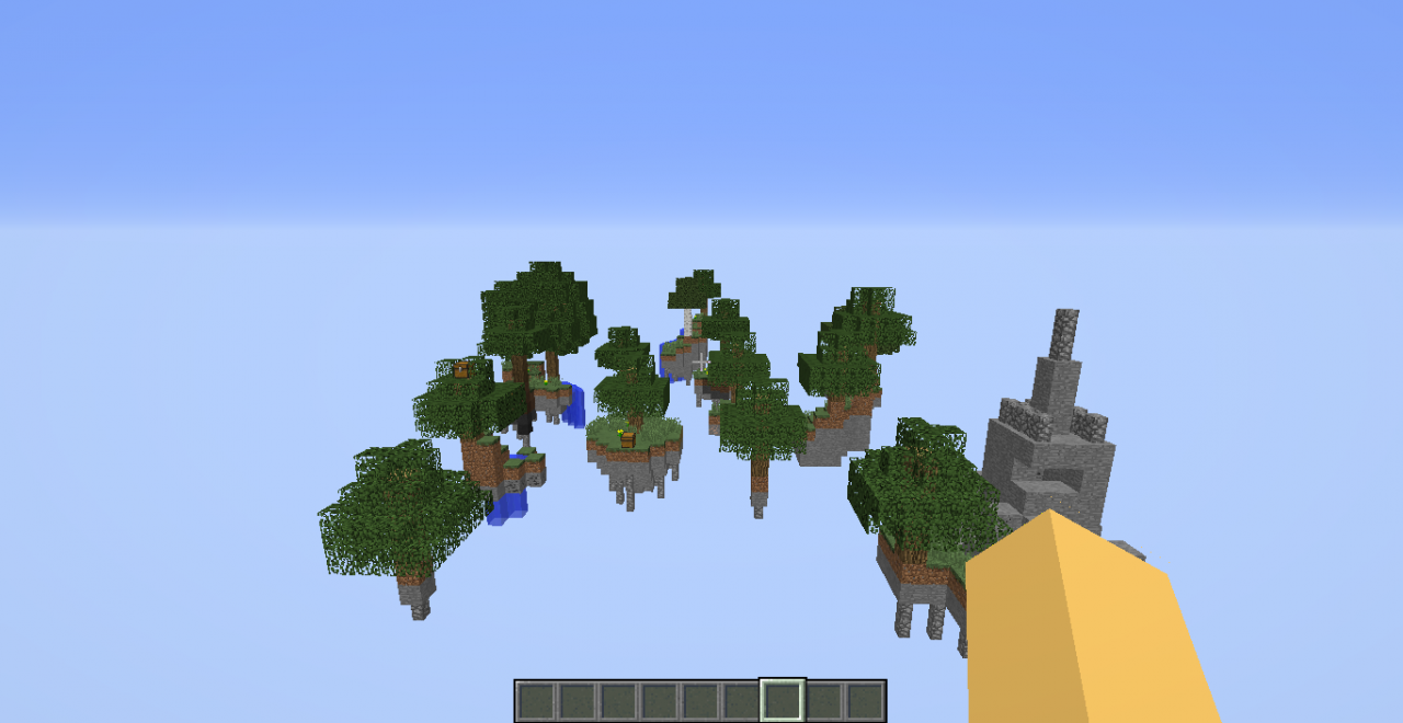 sky mess Minecraft Map