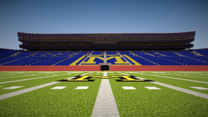 Michigan Stadium Minecraft Map