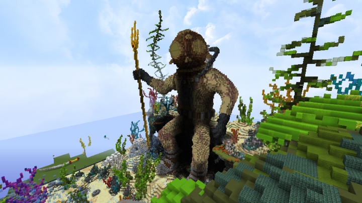 Underwater Treasure Minecraft Map