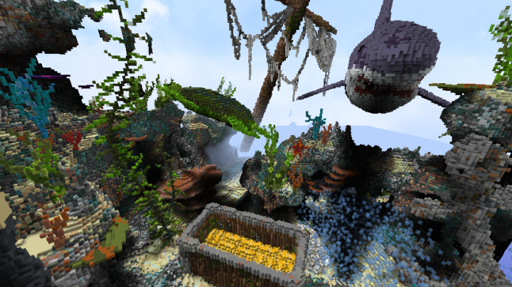 Underwater Treasure Minecraft Map