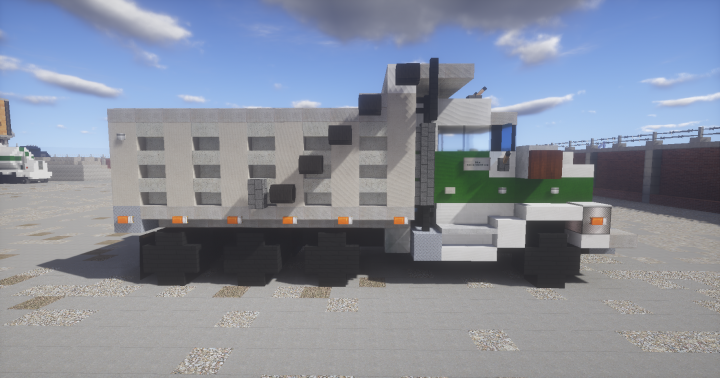 MACK RD TRI-AXLE DUMP-TRUCK Minecraft Map