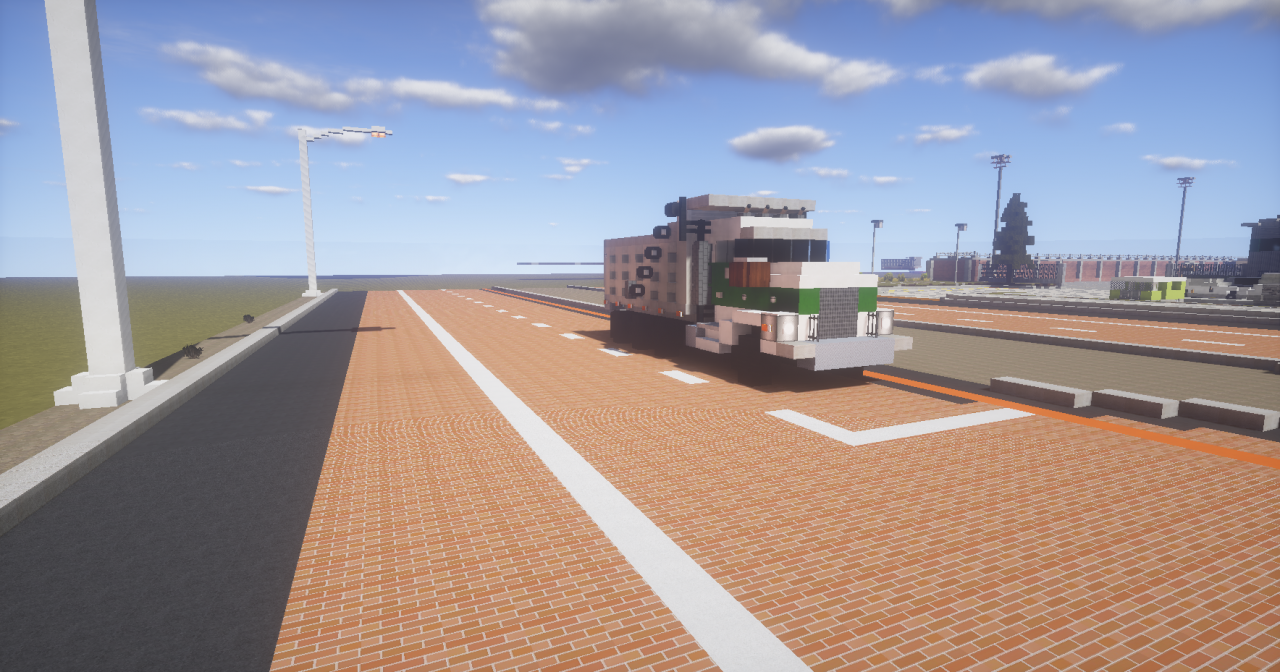 MACK RD TRI-AXLE DUMP-TRUCK Minecraft Map