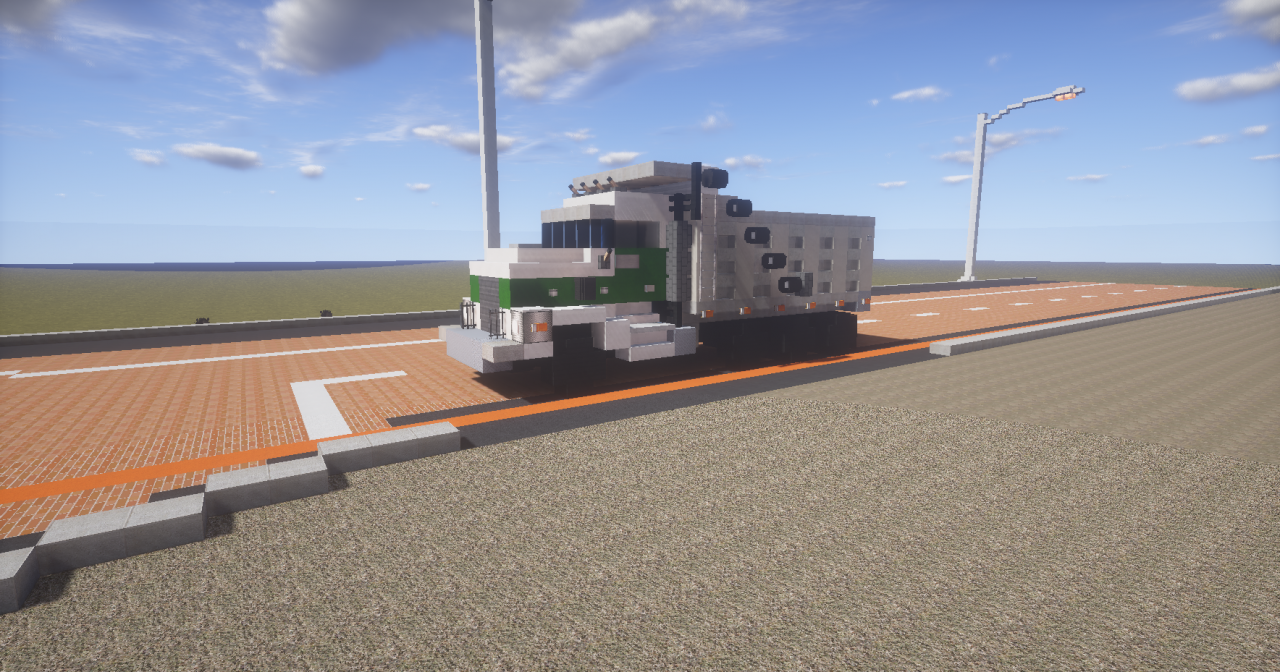 MACK RD TRI-AXLE DUMP-TRUCK Minecraft Map