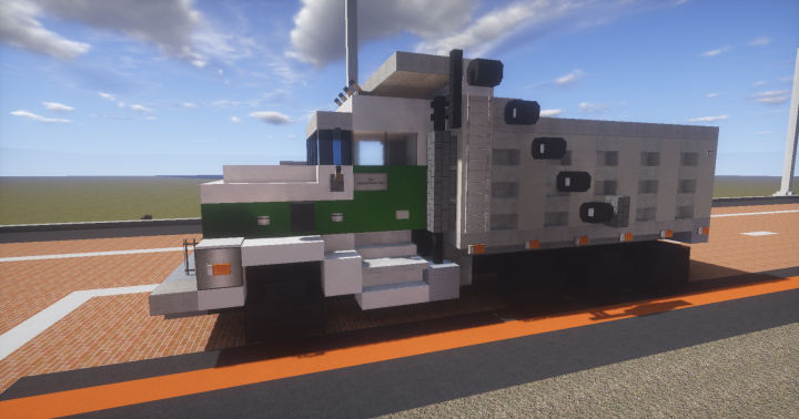 MACK RD TRI-AXLE DUMP-TRUCK Minecraft Map