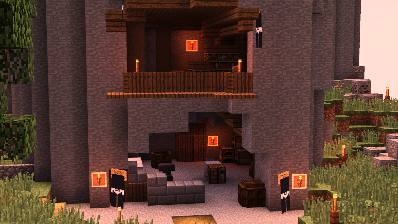 Medieval Forge (preset house) Minecraft Map