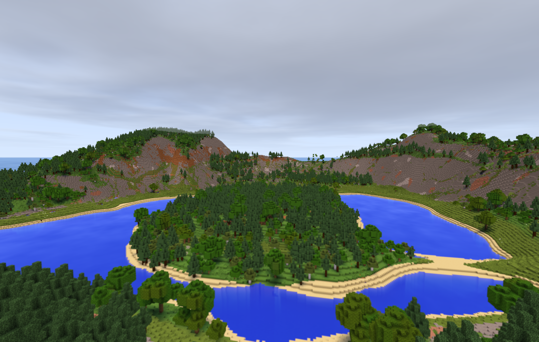 Crater Lake Survival Map by Goonmize Minecraft Map