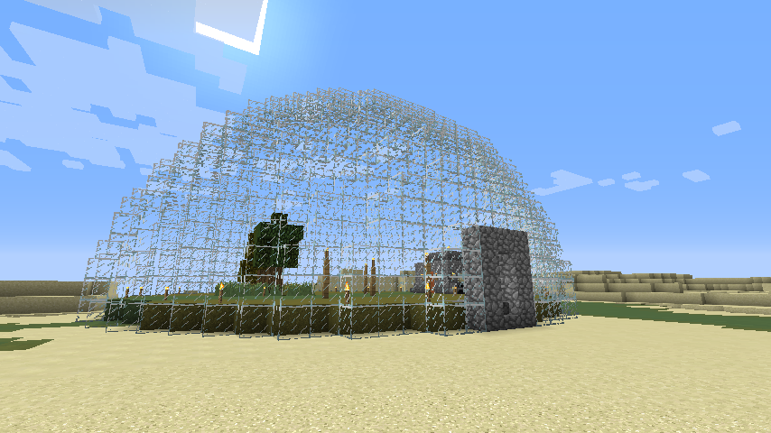 Survival sphere starter home Minecraft Map