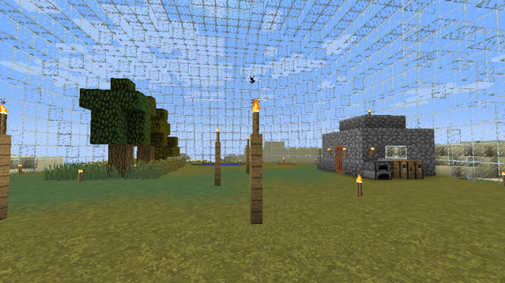 Survival sphere starter home Minecraft Map