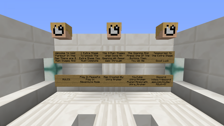Void Parkour Minecraft Map