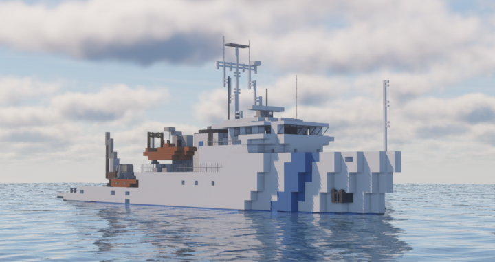 - Liberty Star || NASA Ship - 1:1 Minecraft Map