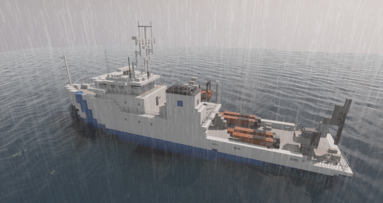 - Liberty Star || NASA Ship - 1:1 Minecraft Map