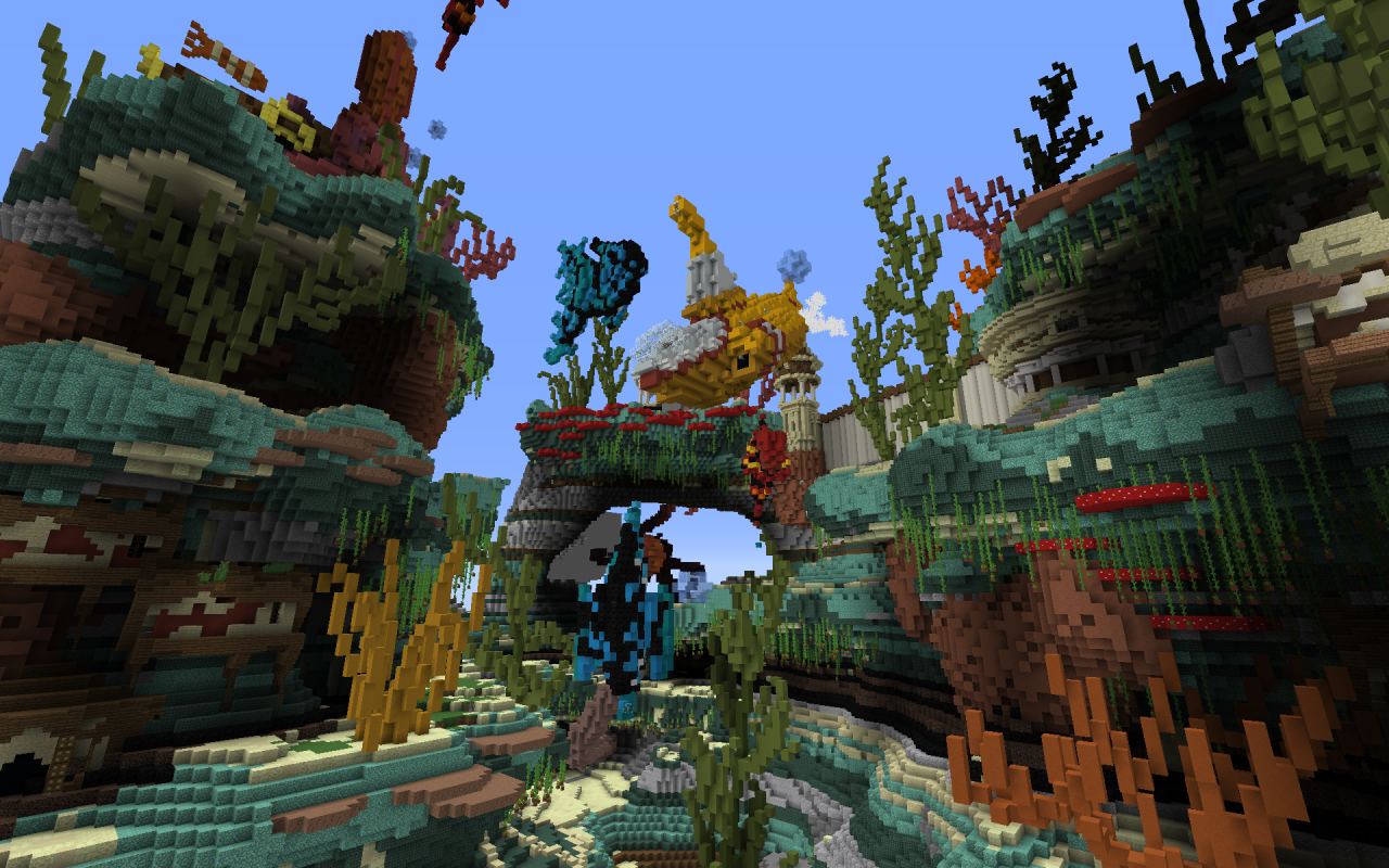 Another ocean build? (with schematic) Minecraft Map