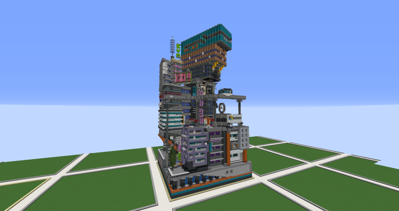 Neon Plot Minecraft Map