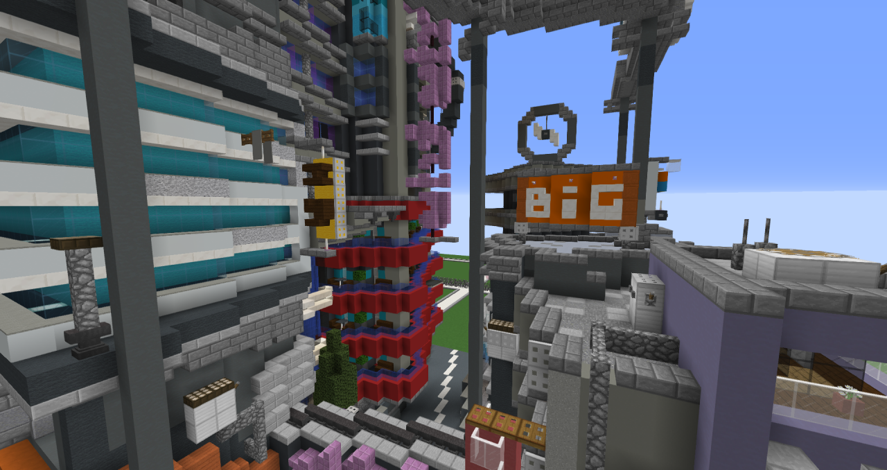 Neon Plot Minecraft Map