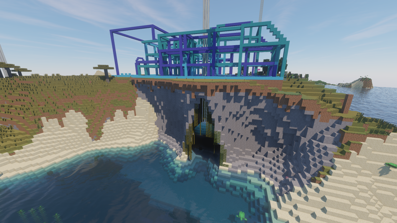 Aether | Survival Faction City Base Minecraft Map