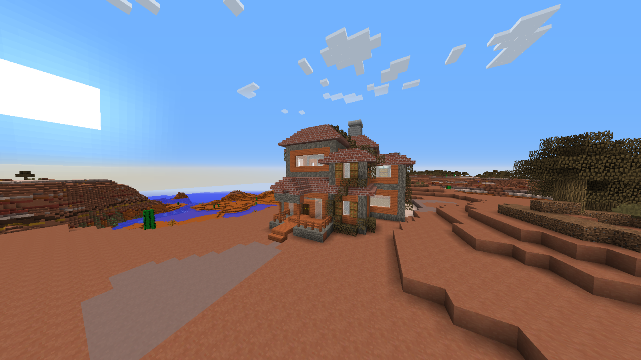 Custom House I Built Minecraft Map
