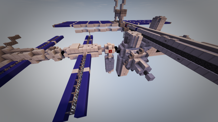International Space Station Minecraft Map