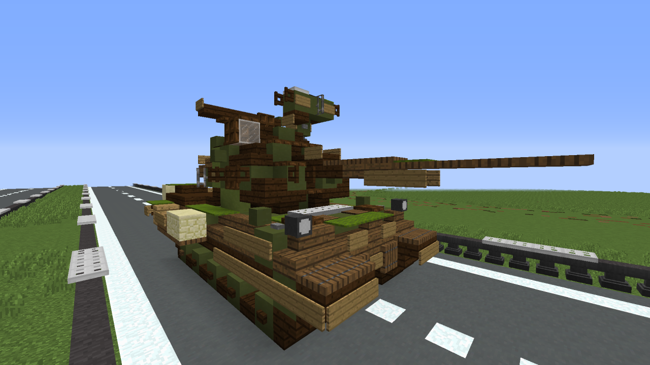 Self-propelled anti-aircraft gun - SPAAG Minecraft Map