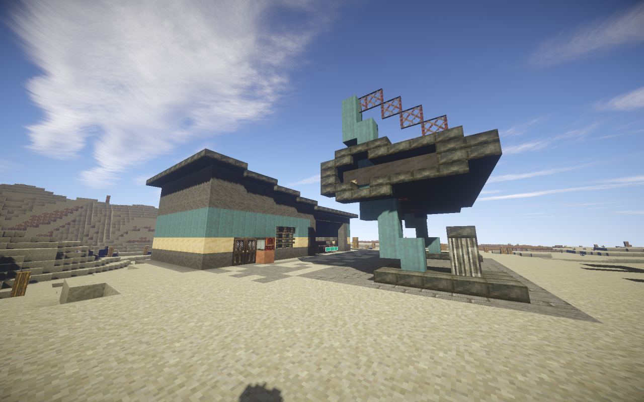 Goodsprings from Fallout: New Vegas Minecraft Map