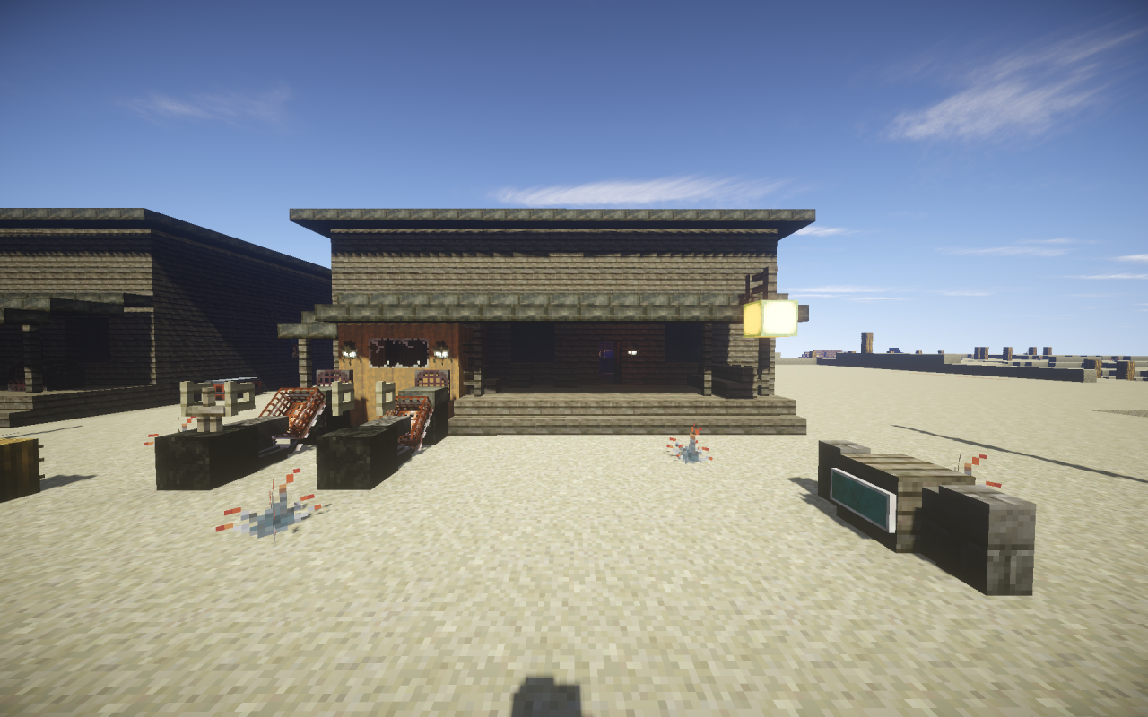 Goodsprings from Fallout: New Vegas Minecraft Map