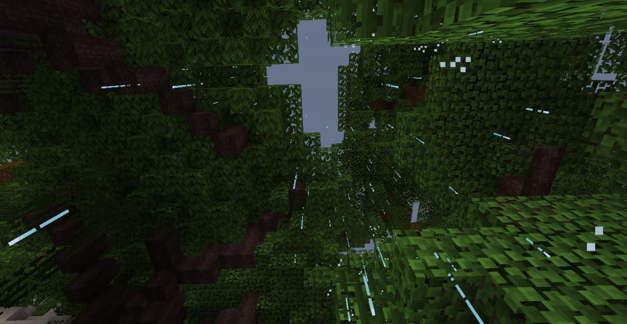 High Jungle Canopy, Tree Set Minecraft Map