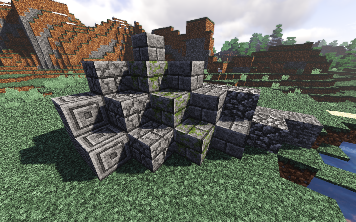 🔥 EScraft: BLOCKS - Default Realism - Smooth ☚Lite - x32 x64 x128 x256 ...
