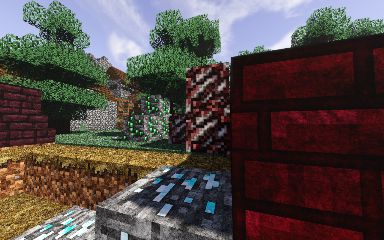 🔥 EScraft: BLOCKS - Default Realism - Smooth ☚Lite - x32 x64 x128 x256 ...