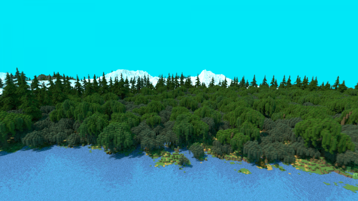 World Paiter Map landscape Minecraft Map