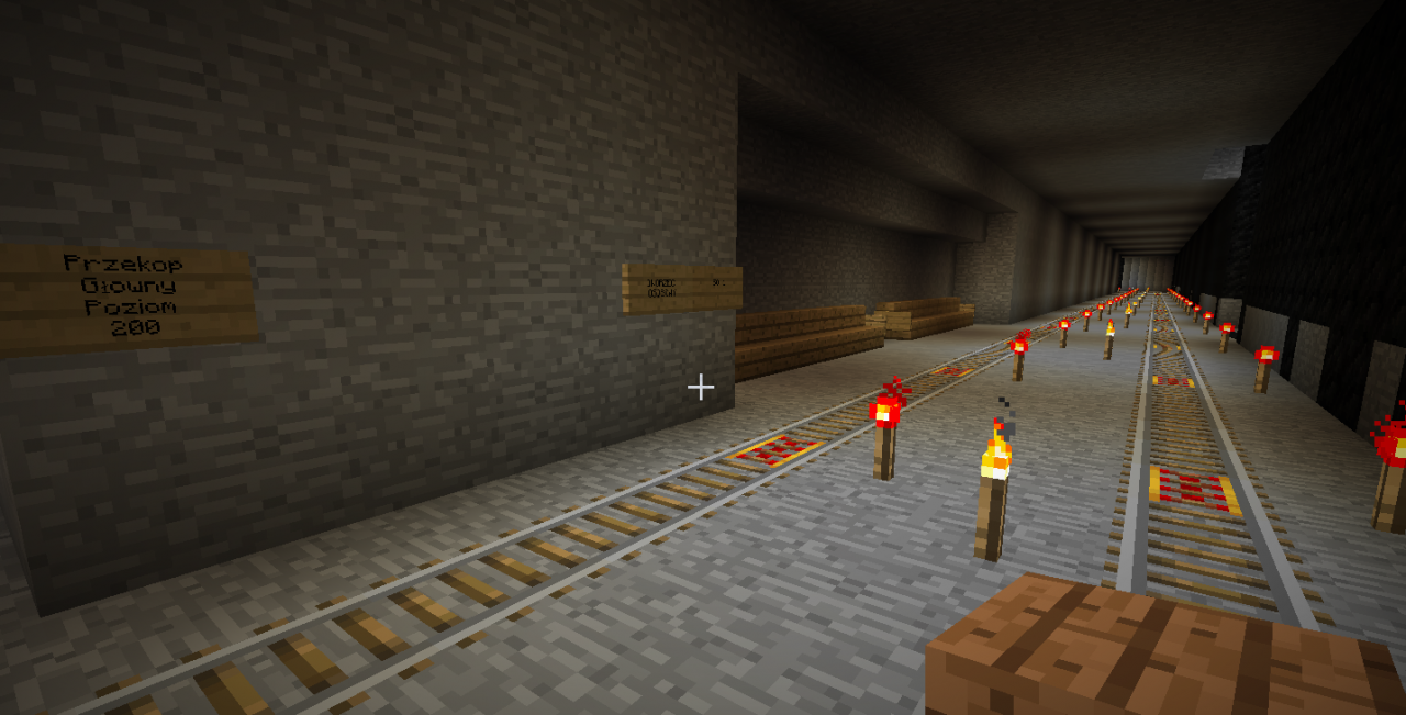Realistic coal mine Minecraft Map