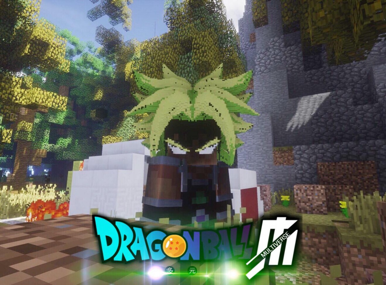 Dragon Ball Multiverse Buildings , 3D Models ドラゴンボール Minecraft Map