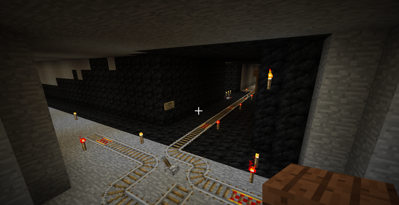 Realistic coal mine Minecraft Map