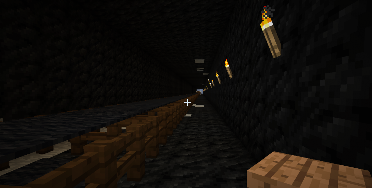 Realistic coal mine Minecraft Map