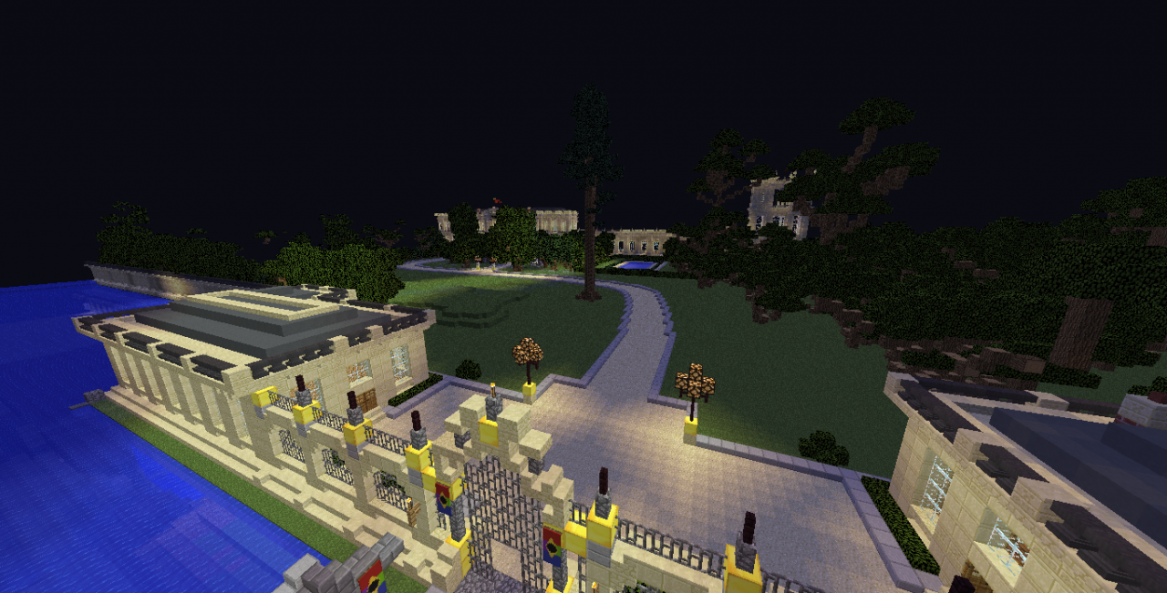 Super Massive Mansion Minecraft Map