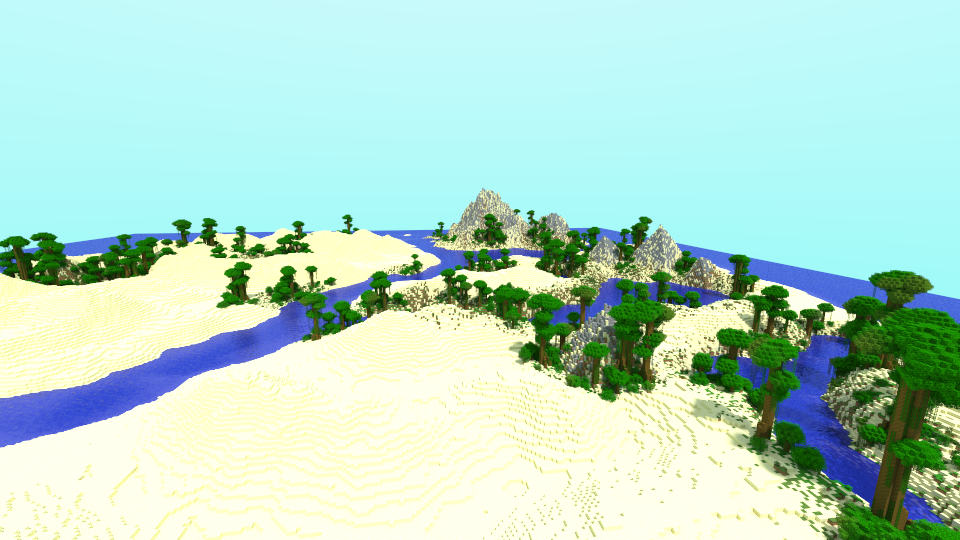 Desolate land ( dowland ) Minecraft Map