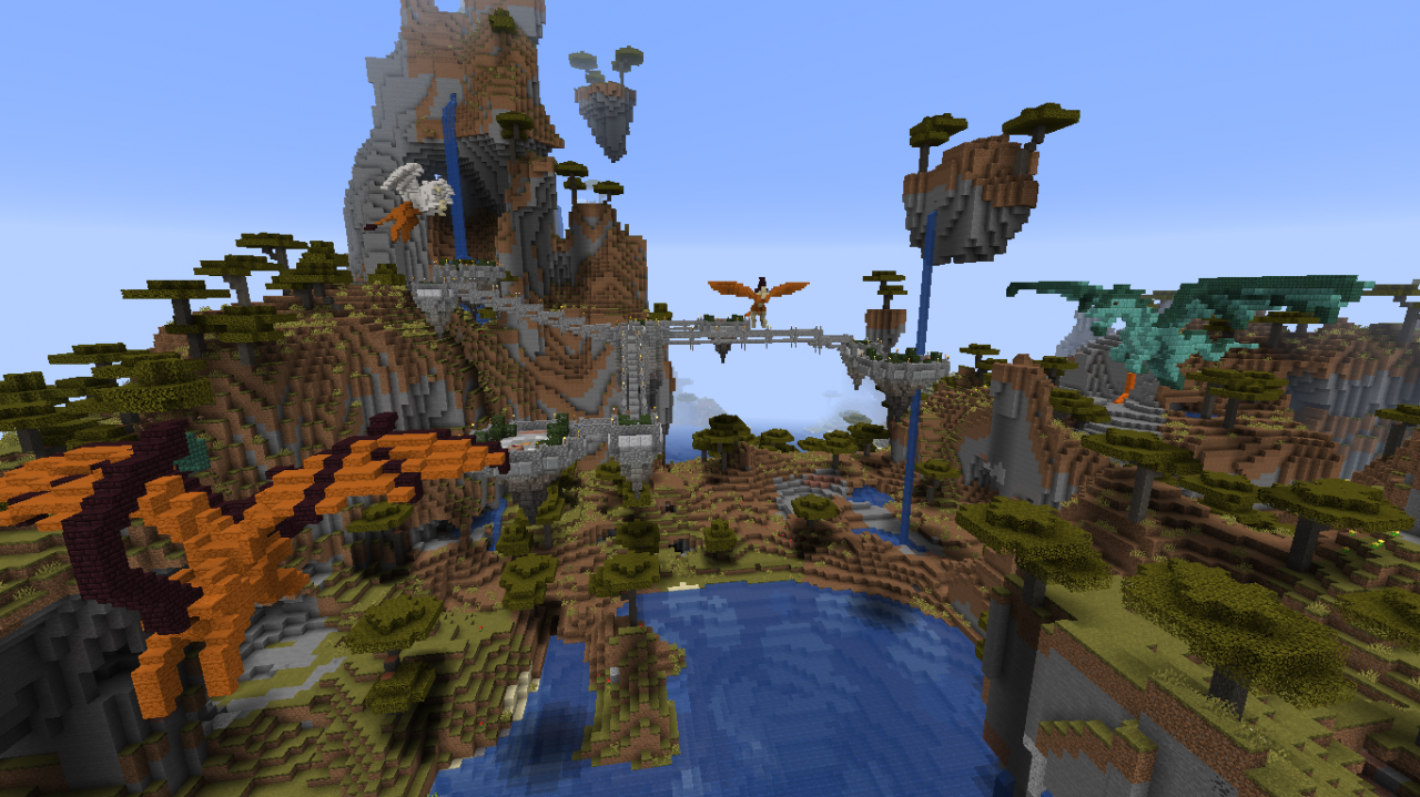 Shade's Sculpture Exhibit Minecraft Map