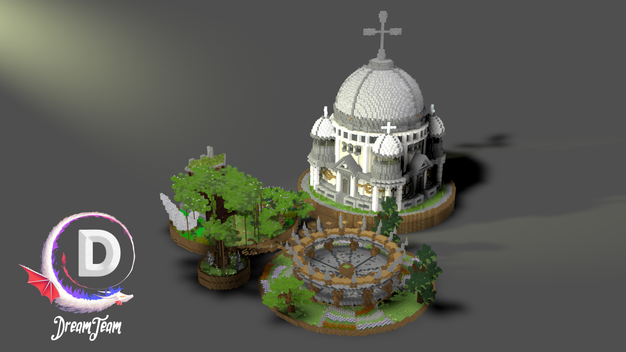 Minecraft Floating Minecraft Map