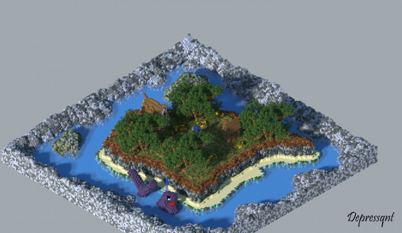 Cozy Island Minecraft Map