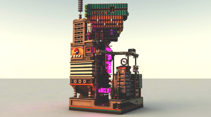 Neon Plot Minecraft Map