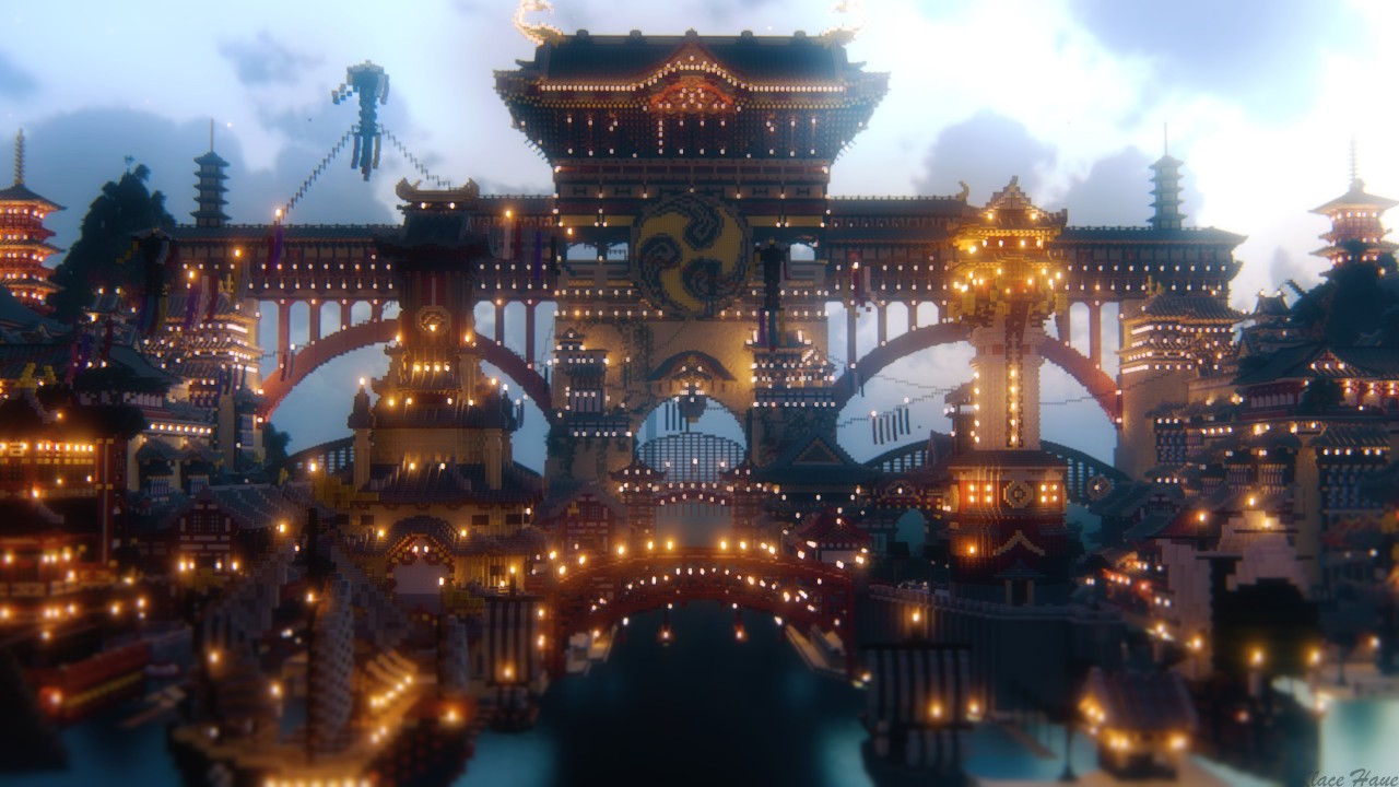 Golden Harbor | Final Fantasy XIV Minecraft Map