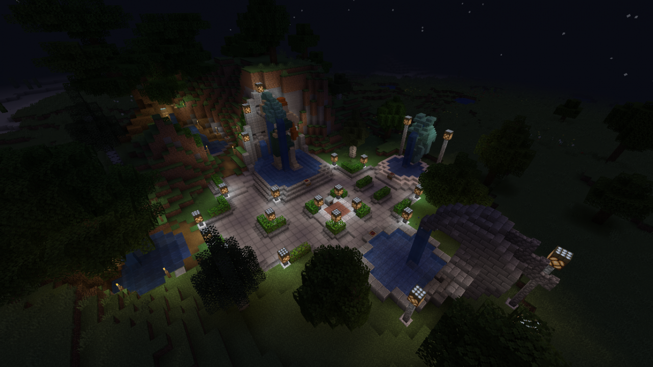 Shade's Sculpture Exhibit Minecraft Map