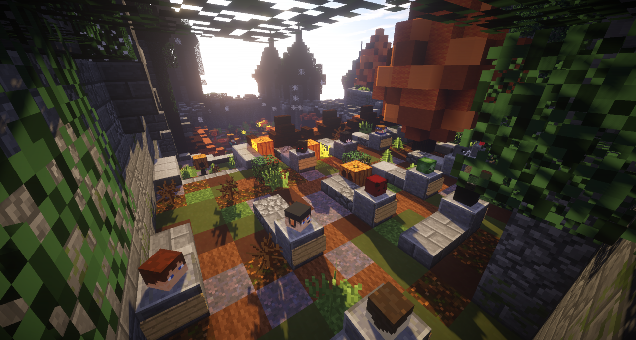 Survival Spawn Halloween Minecraft Map