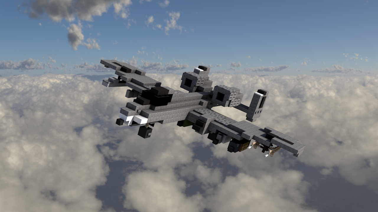 A-10C Warthog | 75th Fighter Squadron | [1.5:1] Minecraft Map