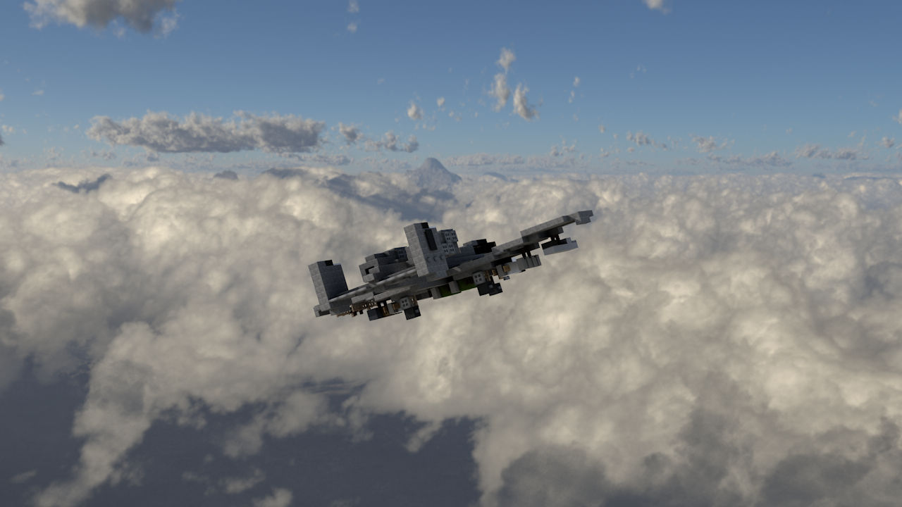 A-10C Warthog | 75th Fighter Squadron | [1.5:1] Minecraft Map