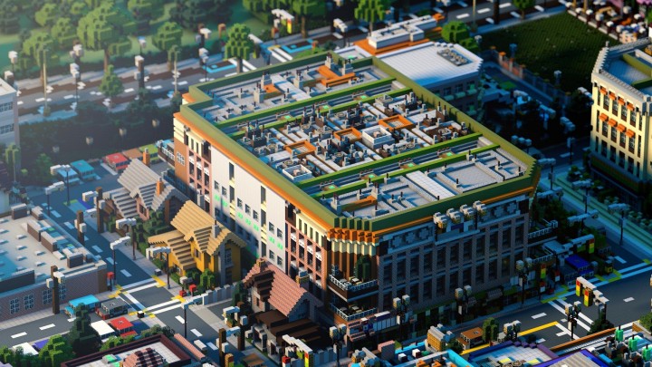 Blvck City | Version 0.2.2. Minecraft Map