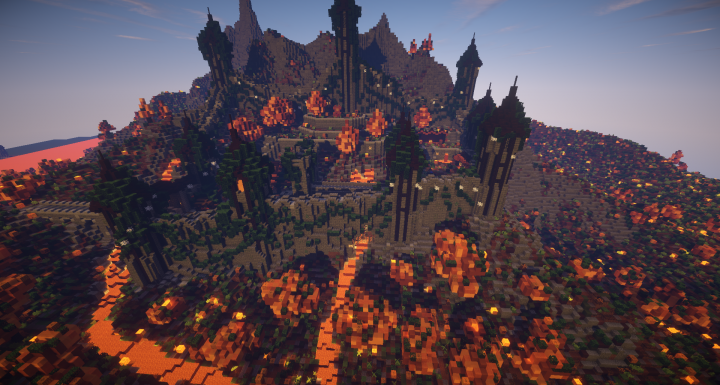 Survival Spawn Halloween Minecraft Map