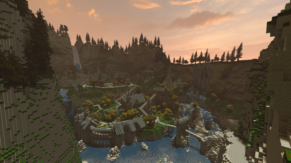 LOTR adventure Minecraft Map